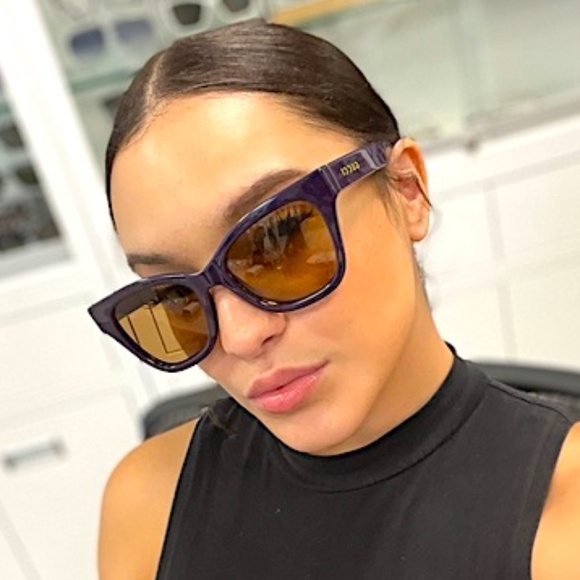Gucci | Accessories | Nwt Gucci Gg133s 02 Violet Brown Sunglasses ...